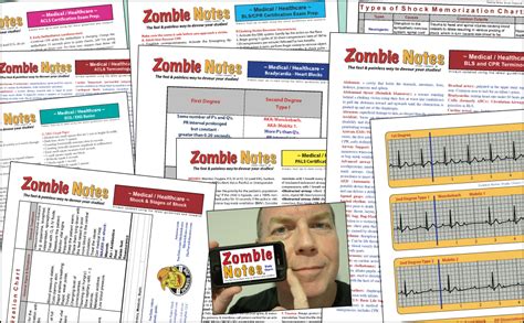 Zombie Notes Acls Certification Exam Prep A Test Prep Guide For