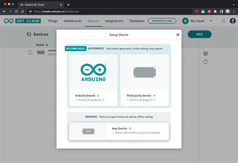 Connecting To Arduino Iot Cloud Using Micropython Arduino Documentation