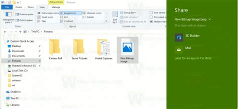 Add Share Context Menu Command In Windows 10