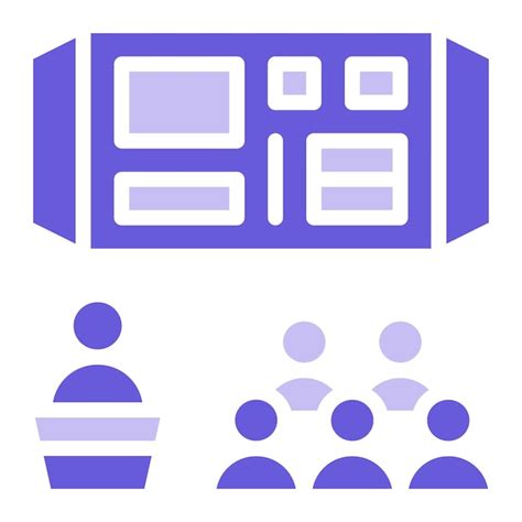 Premium Vector Seminar Vector Illustration