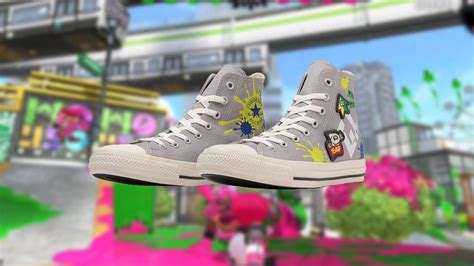 A Splatoon Themed Range Of Converse Sneakers Is Launching This Week