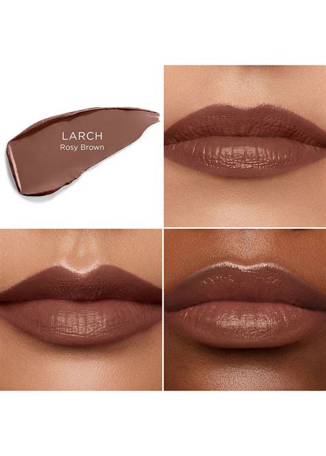 Hourglass Unlocked Satin Creme Lipstick Lipstick Larch Bullet Shape