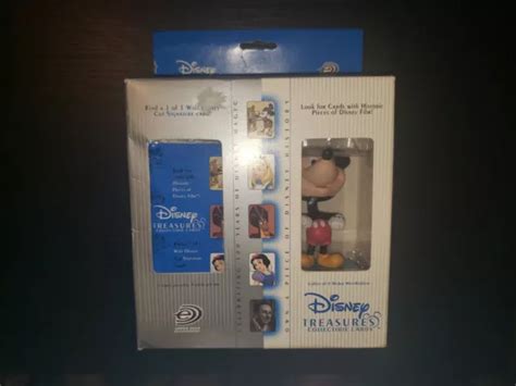 Disney Treasures Collectible Cards Set Millennium Mickey Mouse 4 Packs