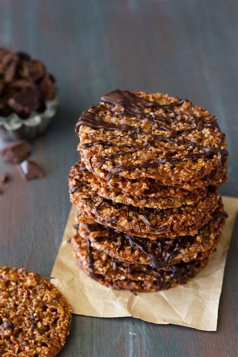 Dark Chocolate Almond Toffee Lace Cookies At Jose Caceres Blog