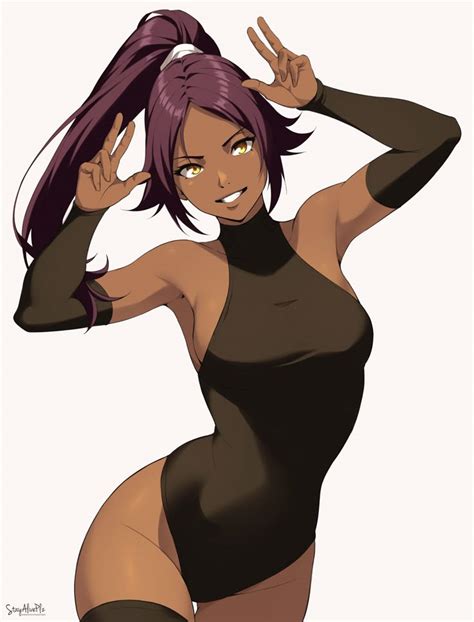 Yoruichi Shihoin в 2025 г Рисунки девушки Фотографии профиля Аниме блич