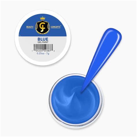Gel Paint Jc Beauty Concepts Blue A Lojinha Unhas E Acessórios