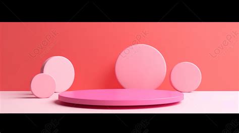 네온 핑크 3d 미니멀리즘 평면도 제품 디스플레이기하학적 모양 배경 포함 미니멀 배경 기하학 배경 레이 배경 이미지 Hd 미니멀 기하학 레이 배경 사진 무료