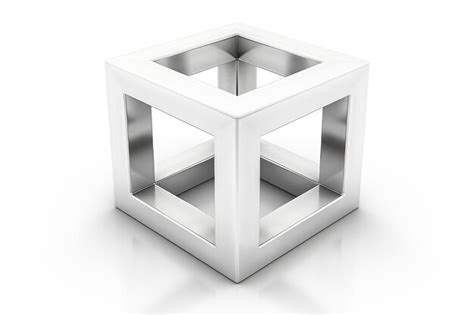 3d Silver Cube Images Free Download On Freepik