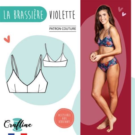 Brassière Violette Polaris Patterns