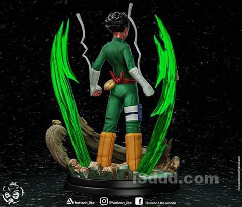 【火影忍者】小李 图3d 打印