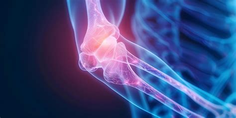 Highquality Medical Illustration Of Human Elbow Joint Anatomy Concept