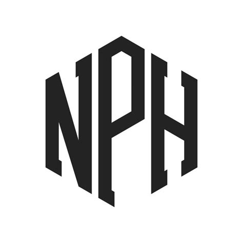 Premium Vector Nph Logo Design Initial Letter Nph Monogram Logo Using