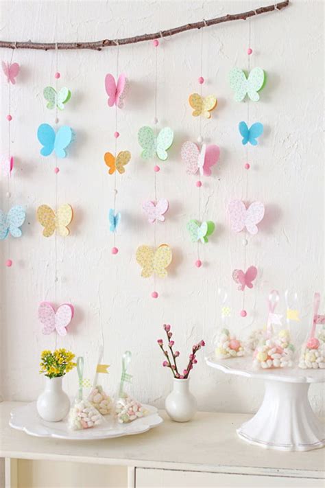 Decoraciones Con Mariposas De Papel Dale Detalles