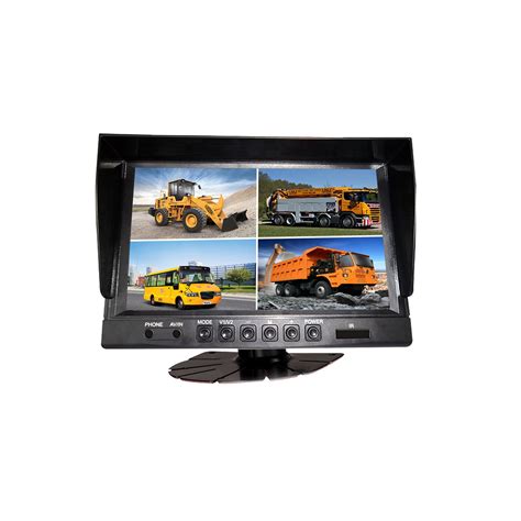 9inch Dash Mount Quad Monitor Car Display Screen With 4 Video Inputs For Reversing Aid Car Tft 9inch Dash Mount Quad Monitor Car Display Screen With 4 Video Inputs For Reversing Aid Car Tft