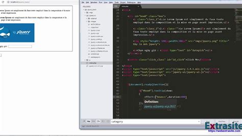 Jquery cơ bản Tooltips Options Jquery YouTube