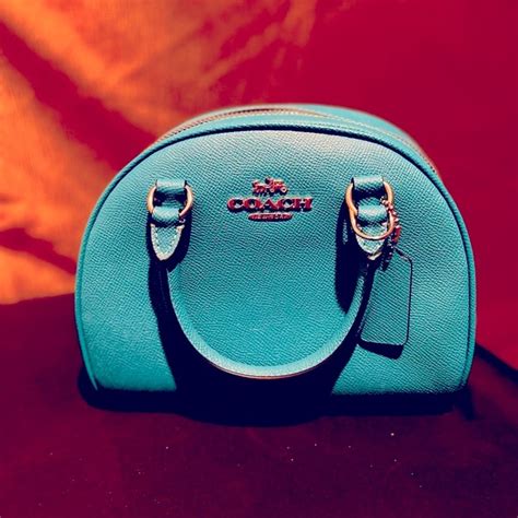 Coach Bags Coach Sydney Crossbody Bag Beautiful Teal Poshmark