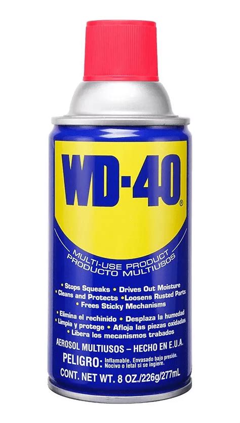 Wd 40 Aerosol Multiusos Aflojatodo 277ml 8oz Bodega Aurrera En Línea