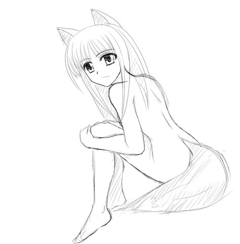 Rule 34 Fox Ears Fox Girl Fox Tail Holo Nude Spice And Wolf Tagme