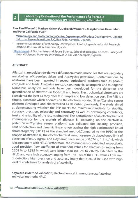 Pdf Laboratory Evaluation Of The Performance Of A Portable