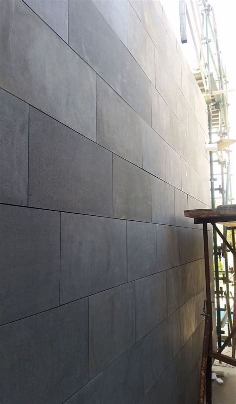 Basalt Bluestone Wall Cladding Client Testimonial Bluestone Veneer