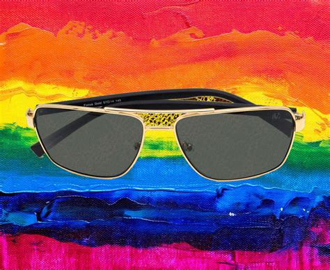 Luxury Square Sunglasses With Advanced Pfa Lens Technology