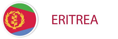 Eritrea Flag In Button Web 28020926 Png