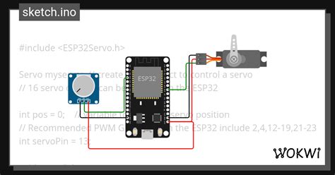 Servo Wokwi Esp32 Stm32 Arduino Simulator Servo Wokwi Esp32 Stm32 Arduino Simulator