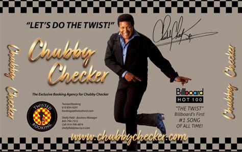 Book Chubby The Twist Booking By Chubby Checker