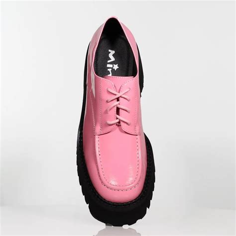 Minx Boss Shoe Candy Pink Oil Rossellini Shine