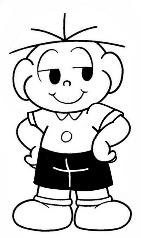 Desenho Do Cebolinha