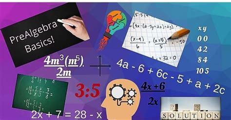 A Beginners Guide To Algebra Basics Working With Variables Self Paced Small Online Class