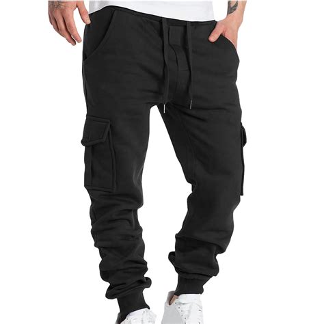 Hbyjlzyg Mens Sweatpants Workout Lightweight Cargo Pants Men Baggy
