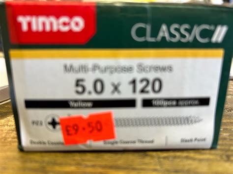 Timco Classic Multi Purpose Screws Box — Timber Kings