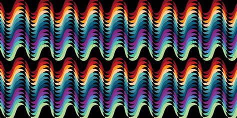 Multi Color Curve Wavy Vector Illustration Vector Art At Vecteezy