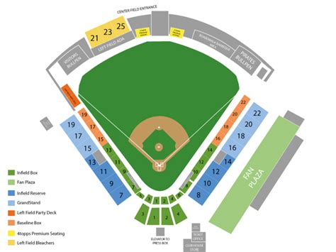 Lecom Park Seating Chart