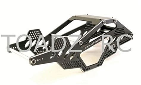 Hot Racing Alumin Rock Racer Conversion Chassis Black Ax10 Hrascp14rr01 Electric Car Truck