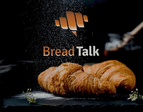 Breadtalk New Logo Design Visual Identity Design Behance
