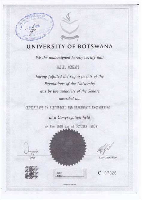 Educational Certificates Pdf