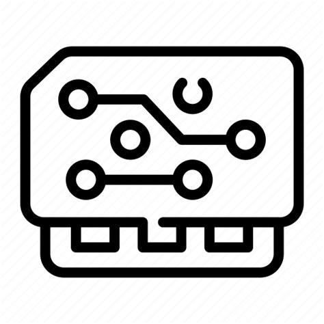 Electronics Electronic Computing Chip Circuit Board Microchip