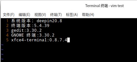 在deepin Terminal中使用vim粘贴gedit中复制的文本会导致行间多一个换行 · Issue 3903