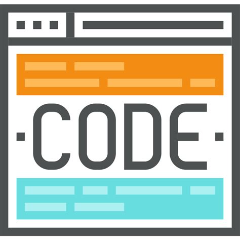 Backend Code Coding Develop Programming Script Web Icon