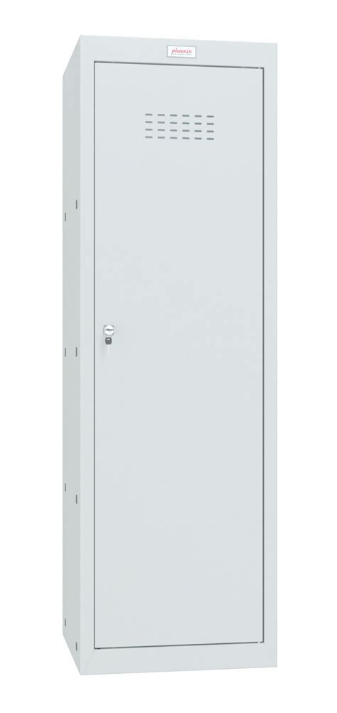 Office Supplies Phoenix Cl 4 Locker Lgrey Key Lock