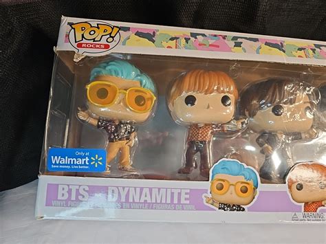 Bts Dynamite Funko Pop 7 Pack Walmart Exclusive