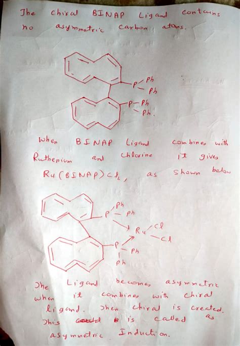 [solved] Problem 8 25 The Chiral Binap Ligand Shown In Figure 8 8 Course Hero