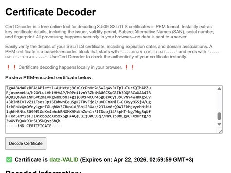 Tech Stack Of Cert Decoder Indie Hacker Stacks