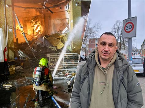 Almir Redde Slachtoffer Van Rotterdamse Explosie ‘toen Hij Veilig Was Stak Hij Direct Een