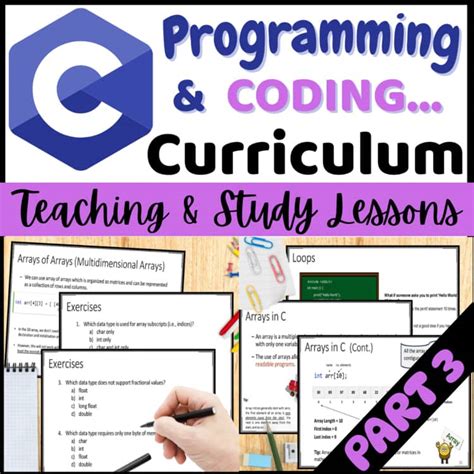 C Programming And Coding Part 3 Loops Breakcontinue Arrays And Strings