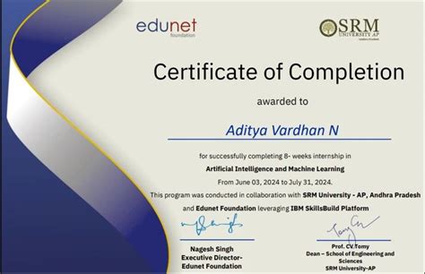 Ai Machinelearning Neuralnetworks Deeplearning Datascience Aditya Vardhan Nelatur
