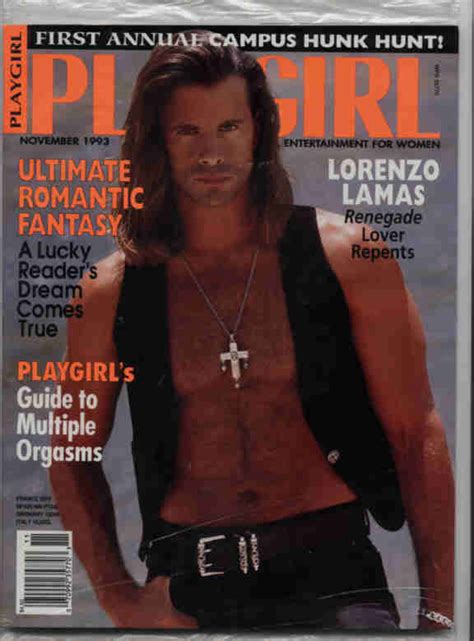 Renegade Lorenzo Lamas Playgirl Pictures