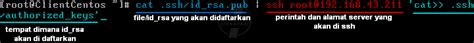 Konfigurasi Pubkey Authentication Ssh
